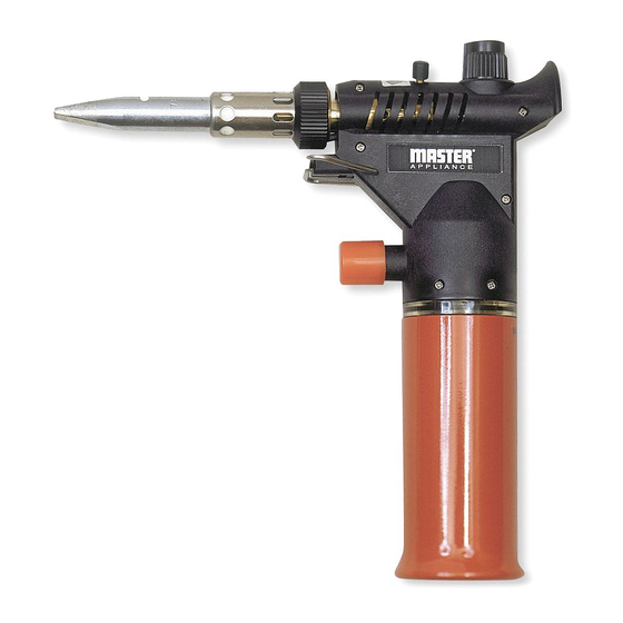 MASTER APPLIANCE ULTRATORCH UT-300SI INSTRUCTION MANUAL Pdf Download ...