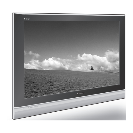 PANASONIC TH37PX50U - 37" HD PLASMA TV MANUAL DE INSTRUCCIONES Pdf ...