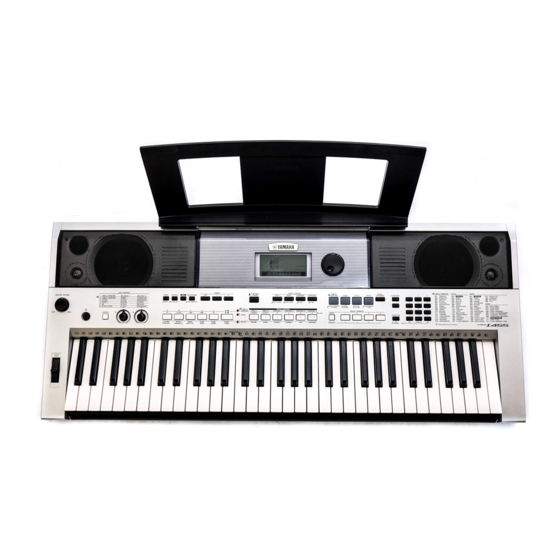YAMAHA PSR-I455 REFERENCE MANUAL Pdf Download | ManualsLib