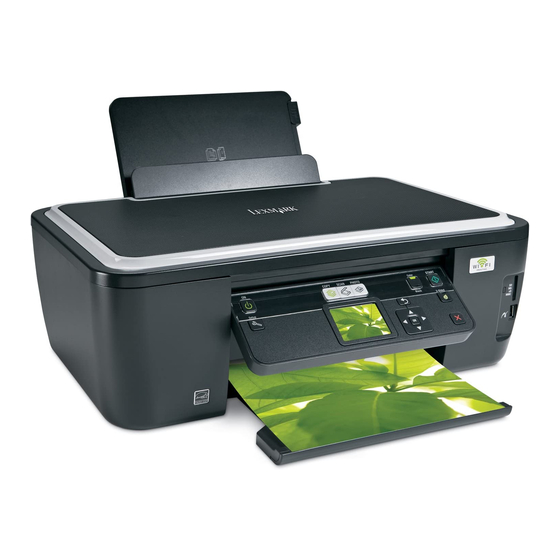LEXMARK INTUITION S500 USER MANUAL Pdf Download | ManualsLib