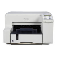 Ricoh GelSprinter GX e2600 Manuals | ManualsLib