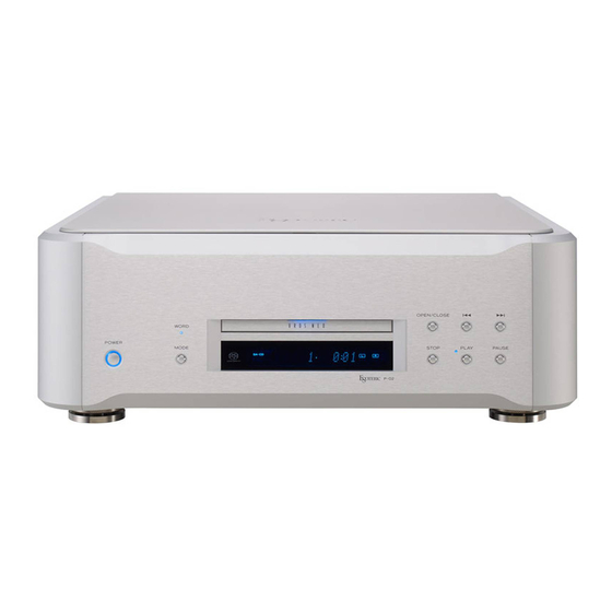 ESOTERIC P-02 SPECIFICATIONS Pdf Download | ManualsLib