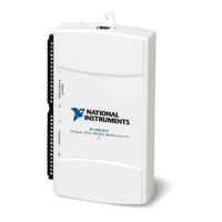 NATIONAL INSTRUMENTS USB-6211 USER MANUAL Pdf Download | ManualsLib