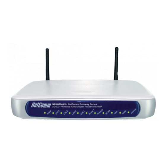 NETCOMM N300 GATEWAY SERIES USER MANUAL Pdf Download | ManualsLib