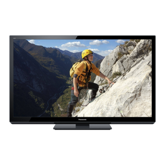 PANASONIC VIERA TC-P55VT30 USER MANUAL Pdf Download | ManualsLib
