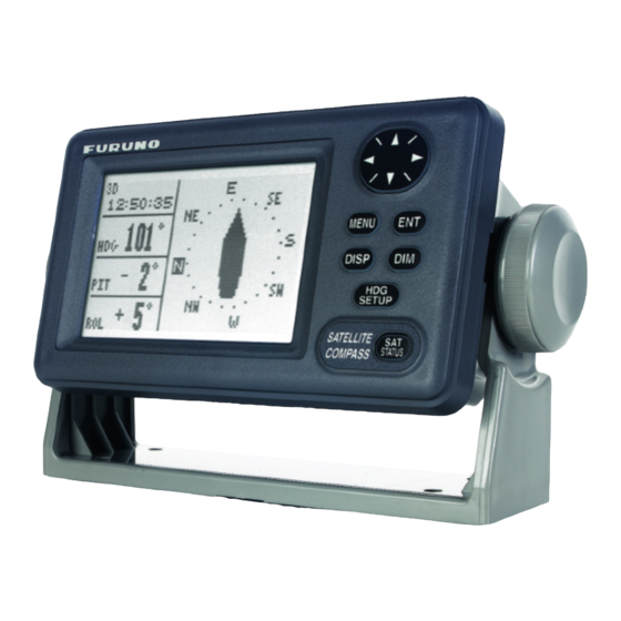 FURUNO SC-110 OPERATOR'S MANUAL Pdf Download | ManualsLib