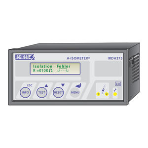 BENDER A-ISOMETER IRDH375 OPERATING MANUAL Pdf Download | ManualsLib