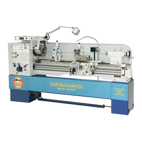 SOUTH BEND SB1015F MANUAL INSERT Pdf Download | ManualsLib