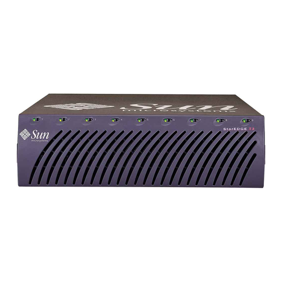 SUN MICROSYSTEMS SUN STOREDGE T3 CONFIGURATION MANUAL Pdf Download ...