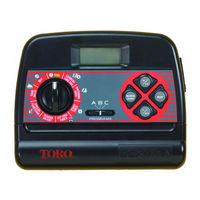 TORO ECXTRA SPRINKLER TIMER USER MANUAL Pdf Download | ManualsLib