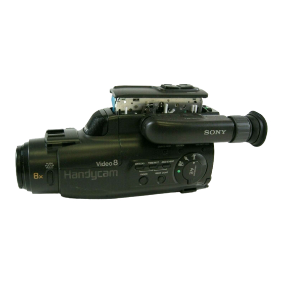 SONY HANDYCAM CCD-FX310 OPERATION MANUAL Pdf Download | ManualsLib