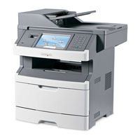 Lexmark X792 Manuals | ManualsLib