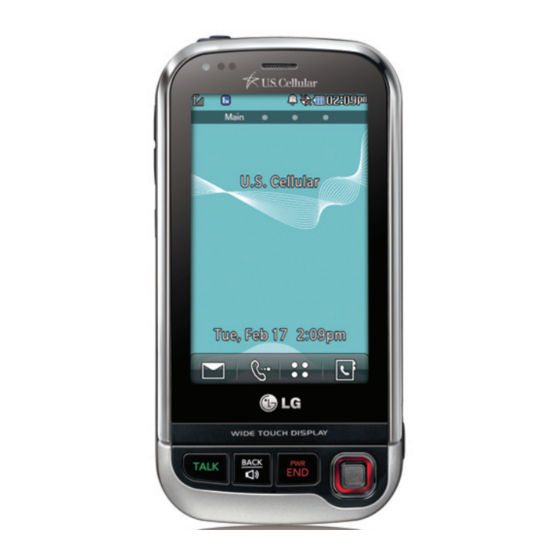 LG TRITAN UX840 SPECIFICATIONS Pdf Download | ManualsLib