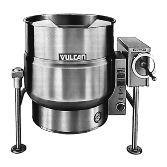 VULCAN-HART VELT40 INSTALLATION, OPERATING, SERVICE AND PARTS MANUAL ...