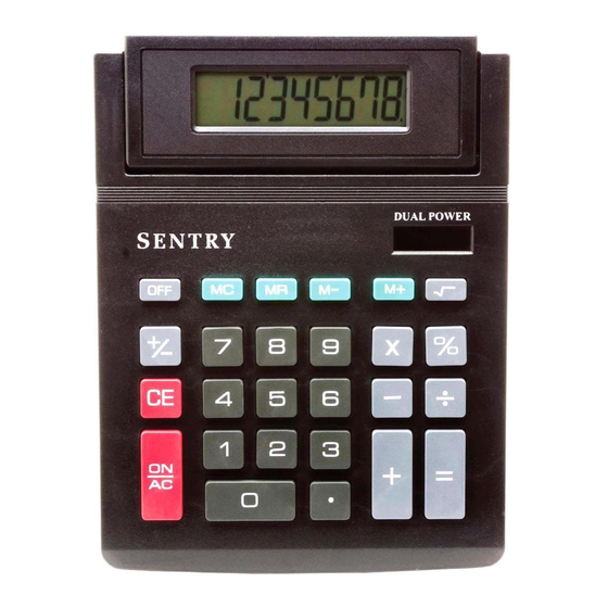 SENTRY CA270 FUNCTION MANUAL Pdf Download | ManualsLib