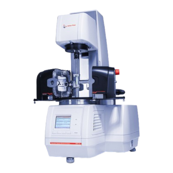 ANTON PAAR MCR 702E SPACE MULTIDRIVE INSTRUCTION MANUAL AND SAFETY ...