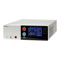 Chroma Test Equipment User Manuals Download | ManualsLib