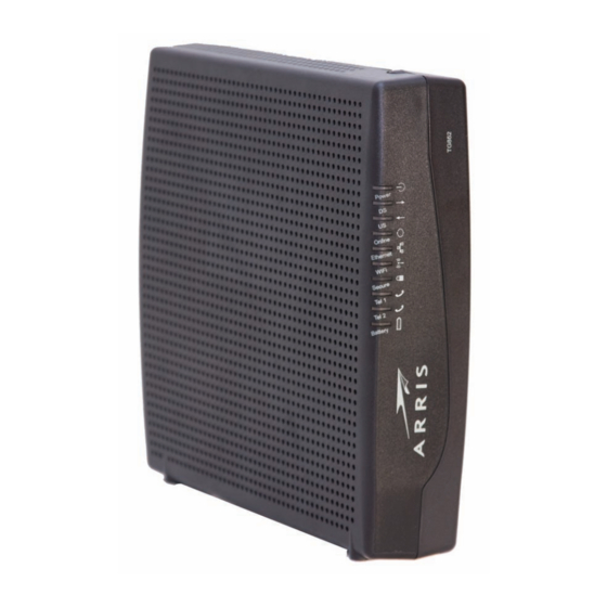 ARRIS TOUCHSTONE TG862G QUICK INSTALL MANUAL Pdf Download | ManualsLib