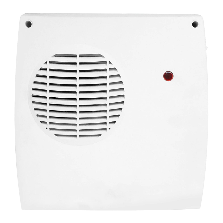 Eterna DFHT2KW - Heater With Runback Timer Installation Manual | ManualsLib