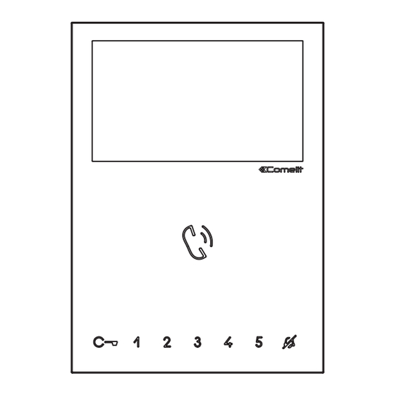 COMELIT 6721W TECHNICAL MANUAL Pdf Download | ManualsLib