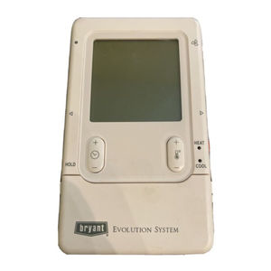 BRYANT EVOLUTION CONTROL SYSTXBBUID01 INSTALLATION AND START-UP ...