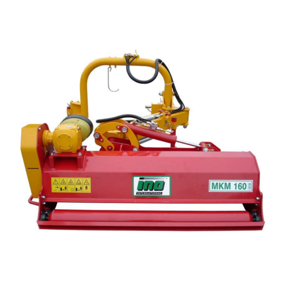 INO MKM OPERATING INSTRUCTIONS/SPARE PARTS LIST Pdf Download | ManualsLib