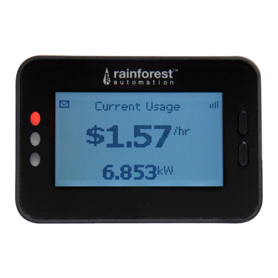 PPL RAINFOREST AUTOMATION EMU-2 QUICK START MANUAL Pdf Download | ManualsLib