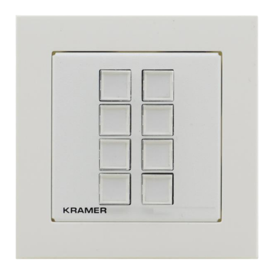 KRAMER RC-308 USER MANUAL Pdf Download | ManualsLib