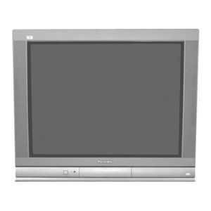 Panasonic Ct 32sx12f Service Manual Pdf Download Manualslib
