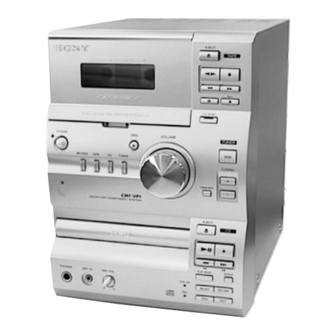 SONY HCD-VP1 SERVICE MANUAL Pdf Download | ManualsLib