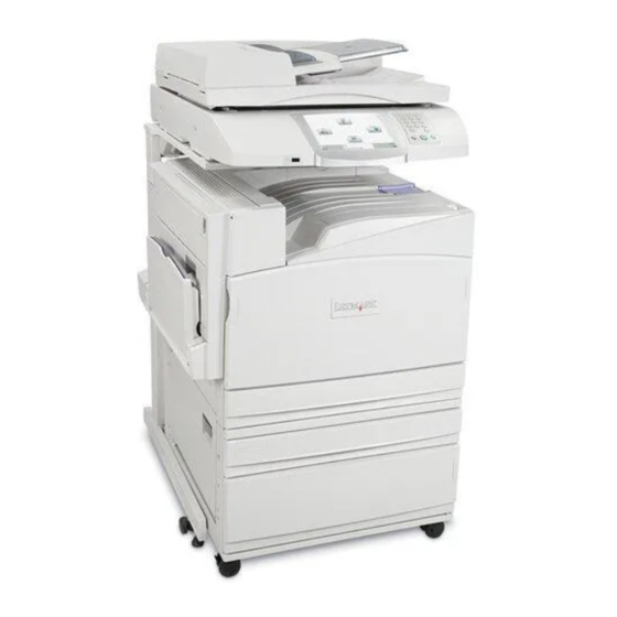 LEXMARK X945E MFP 7510 SERIES SERVICE MANUAL Pdf Download | ManualsLib