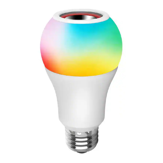EcoSmart BTA19RGB3KECP speaker bulb User Manual | ManualsLib