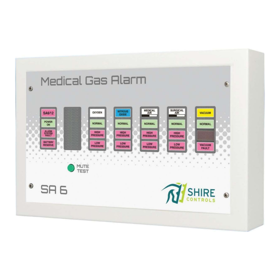 SHIRE CONTROLS SA-6 INSTRUCTIONS FOR USE MANUAL Pdf Download | ManualsLib