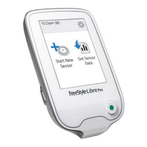 FREESTYLE LIBRE PRO OPERATOR'S MANUAL Pdf Download | ManualsLib