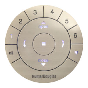 HUNTERDOUGLAS POWERVIEW REMOTE CONTROL MANUAL | ManualsLib