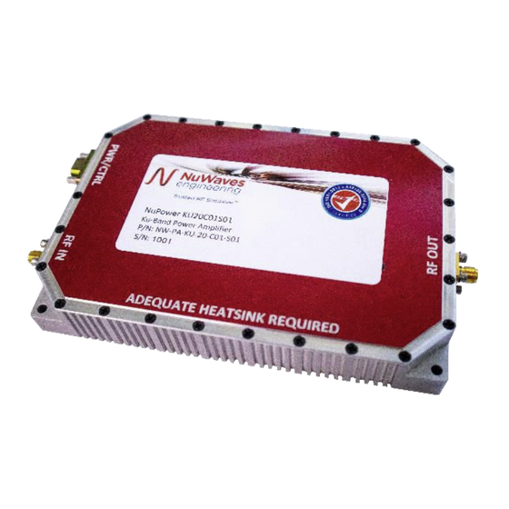 NUWAVES NUPOWER KU-20-C01-S01 USER MANUAL Pdf Download | ManualsLib