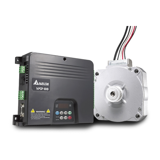 DELTA ELECTRONICS VFD-DD SERIES USER MANUAL Pdf Download | ManualsLib