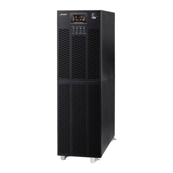 INFOSEC UPS SYSTEM E4 PRO ONE SERIES USER MANUAL Pdf Download | ManualsLib
