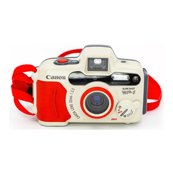 CANON SURE SHOT WP-1 INSTRUCTIONS MANUAL Pdf Download | ManualsLib