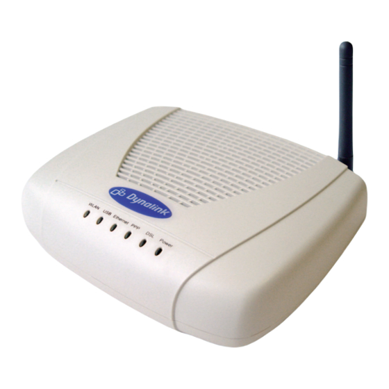 DYNALINK RTA1030W SPECIFICATION SHEET Pdf Download | ManualsLib