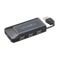 Dynex DX-HUB23 - 4 Port USB 2.0 Hub Manuals | ManualsLib