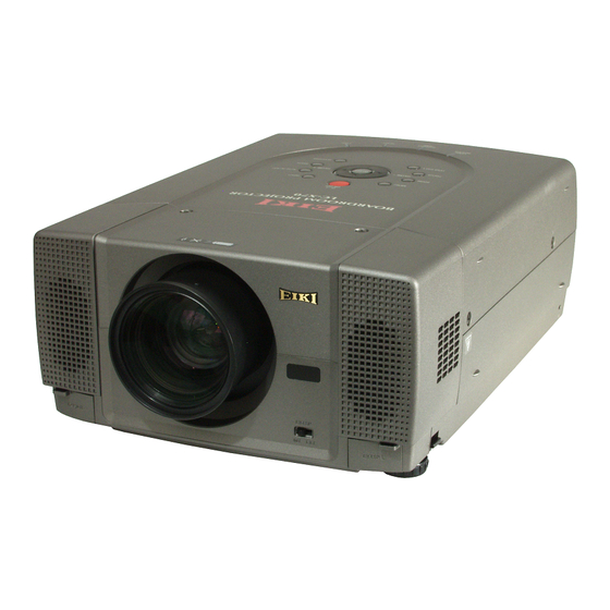 EIKI LC-X71 OWNER'S MANUAL Pdf Download | ManualsLib