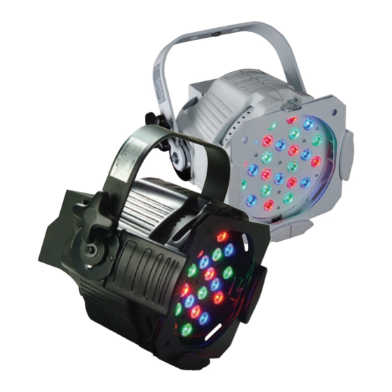 ELATION HIGH OUTPUT LED COLOR CHANGER OPTI RGB TECHNICAL SPECIFICATIONS ...