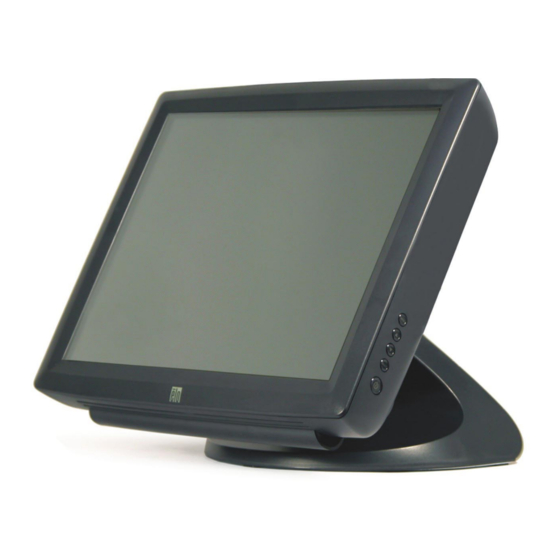 ELO TOUCHSYSTEMS ELO ENTUITIVE 3000 SERIES 1522L USER MANUAL Pdf ...