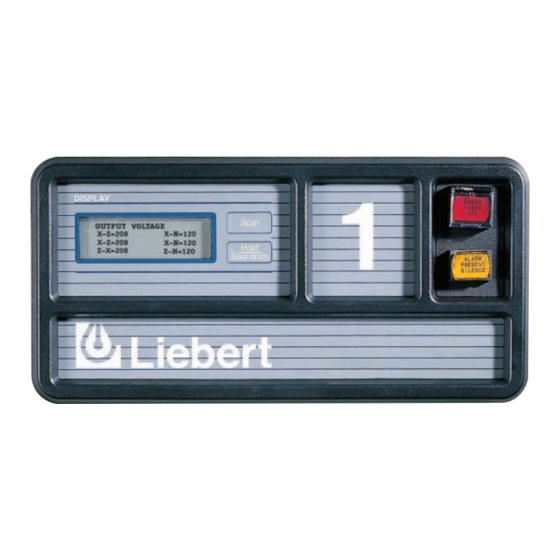 EMERSON REMOTE POWER MONITOR PANEL SPECIFICATION Pdf Download | ManualsLib