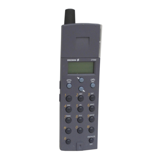 ERICSSON DT310 USER MANUAL Pdf Download | ManualsLib