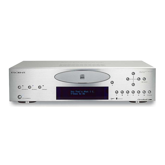 ESCIENT FIREBALL DVDM DVDM-300 DVDM-300 BROCHURE & SPECS Pdf Download ...