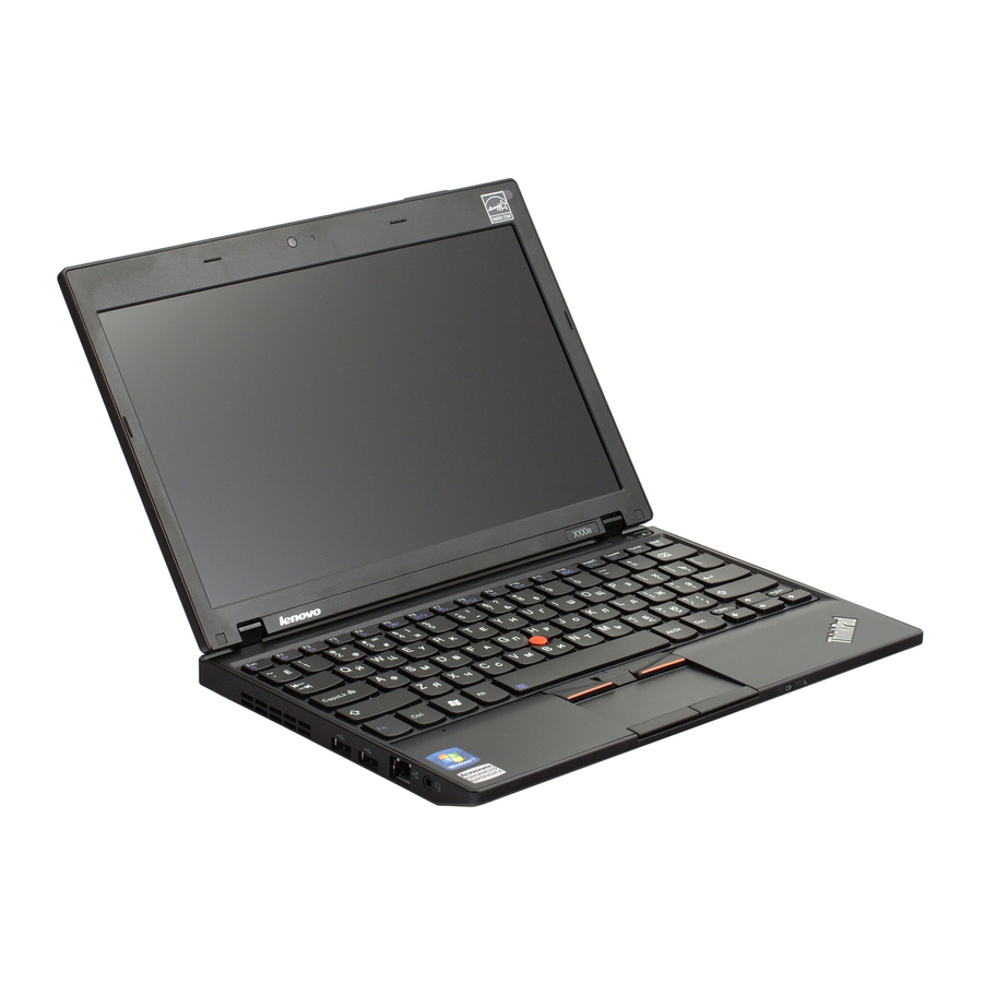 LENOVO THINKPAD X100E SETUP POSTER Pdf Download | ManualsLib