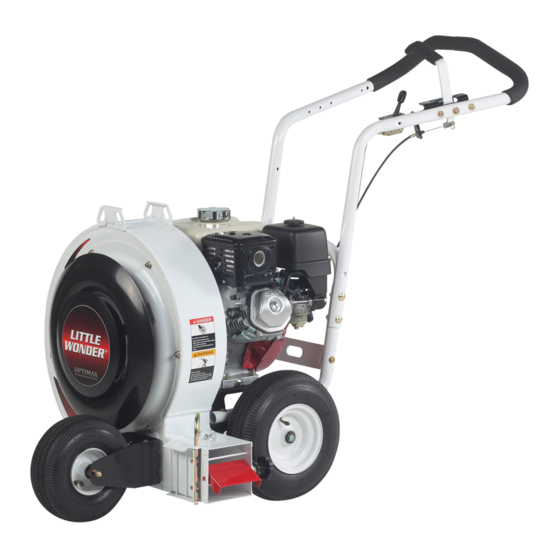 LITTLE WONDER OPTIMAX 9270-02-01 PARTS MANUAL Pdf Download | ManualsLib