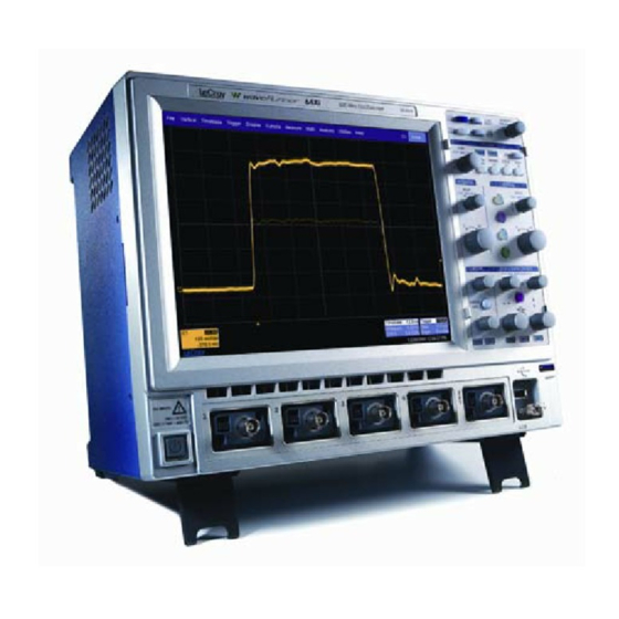 LECROY WAVERUNNER XI SERIES OPERATOR'S MANUAL Pdf Download | ManualsLib